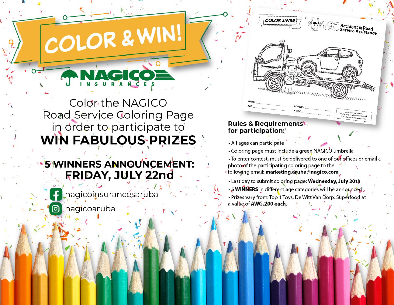 COLOR AND WIN - Nagico Insurances : Nagico Insurances
